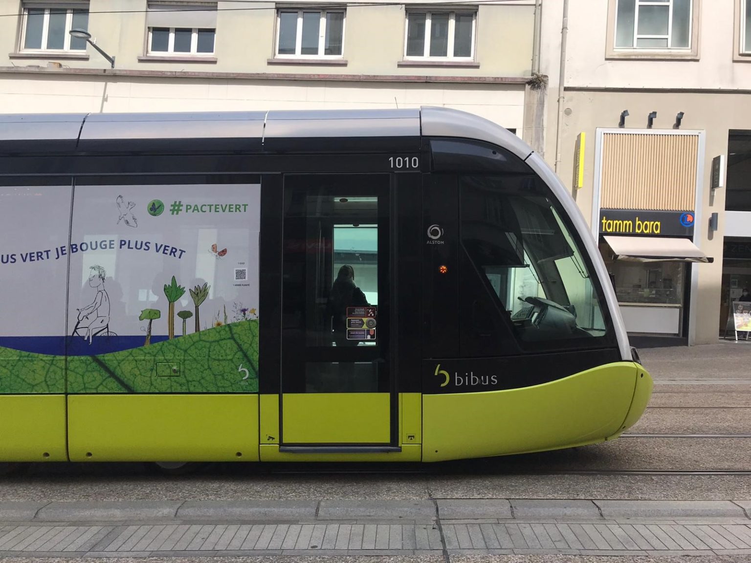 Le tramway de Brest fête l’Europe et se met au vert